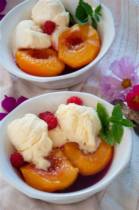 Classic Peach Melba Recipe Ramshackle Pantry