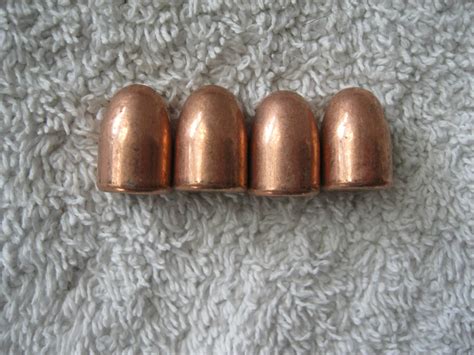 451 230 Grain Tmj Total Metal Jacket Copper Plated Round Nose Bullets
