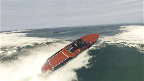 Gta 5 Pegassi Speeder Boat Youtube