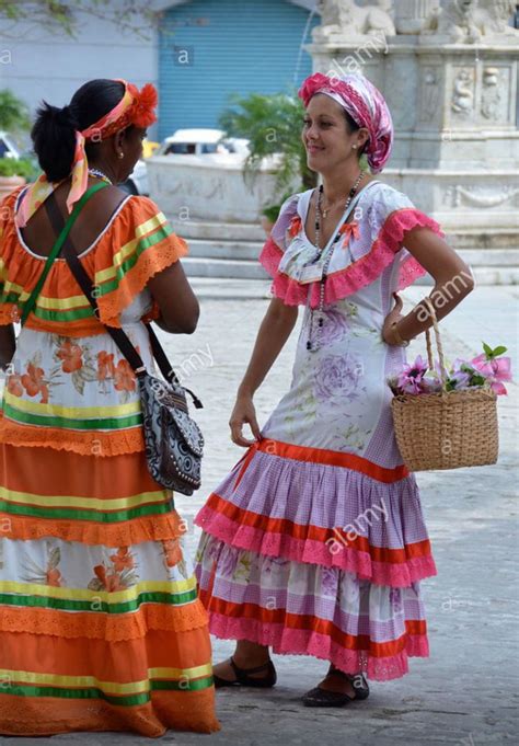 Traditional Dresses In Caribbean Culture Traditional Cuban Outfit