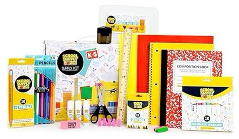 Back To School Supply Box Grades K 5 Back To School Supplies 32