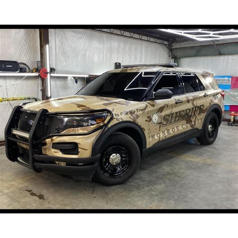 Camo Cruiser For The Monroe County Sheriffs Department Sheriffs