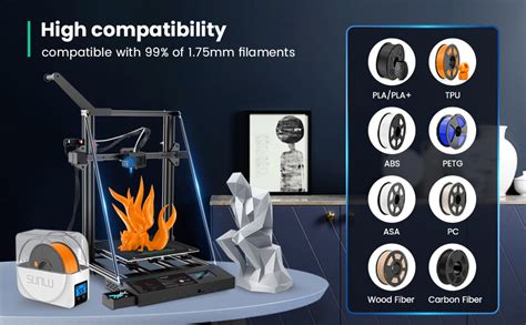 Sunlu S9 Plus Impresora 3d Grande Impresoras 3d Fdm Con Integración De