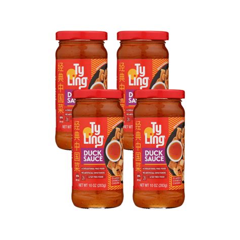 Ty Ling Duck Sauce 10 Oz Pack 4