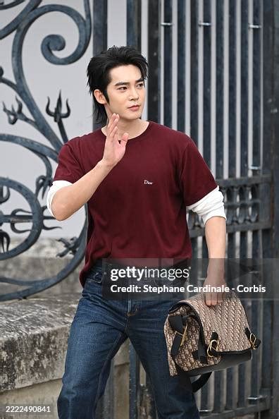Yu Shi Aka Yosh Attends The Dior Homme Menswear Spring Summer 2026