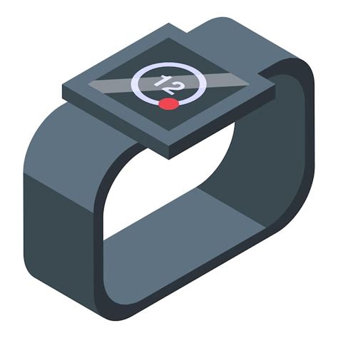 Premium Vector Fitness Tracker Icon Isometric Vector Smart Device
