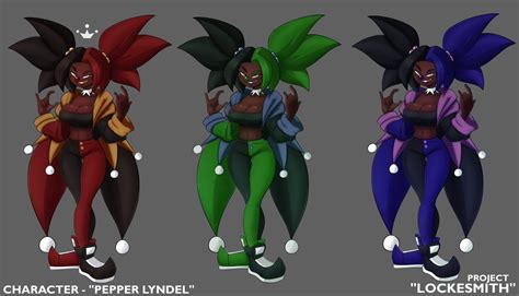 Dakkii ☁️🔞 On Twitter New Oc Who Dis This Is Pepper Lyndel A Chaotic Jester With A Malleable