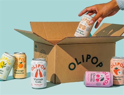 Olipop Healthy Prebiotic Soda Olipop Design