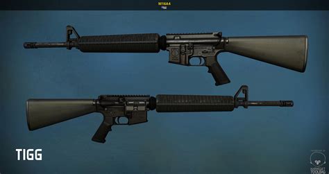 M16a4 3d Model