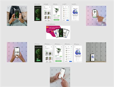 Plant Shop App Ui Design Figma