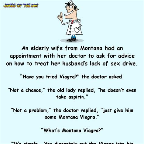 Old Man Loses His Sex Drive His Wife Gets This Odd Piece Of… Jokes