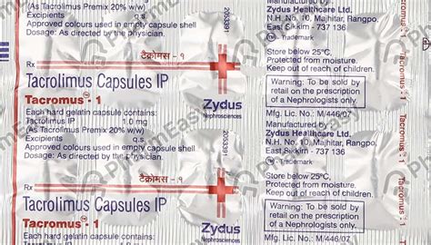 Tacromus 1 Capsule Uses Side Effects Price Dosage And More Info