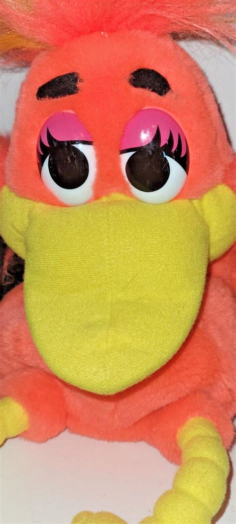 Mathmatazz Cj Bird 13 Orange Hand Puppet Plush Scott Foresman Full