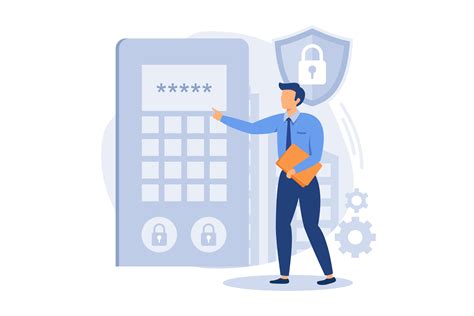 Acces Control System Illustration Graphic By Alwichabib · Creative Fabrica