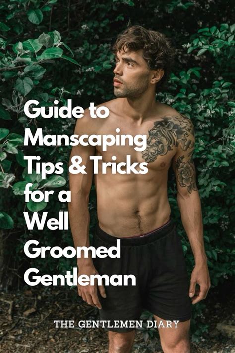 Complete Guide To Manscaping Stylish Grooming For Modern Men