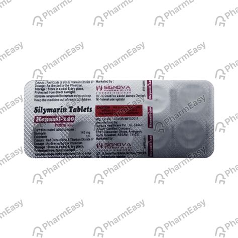 Hepasil 140 Mg Tablet 10 Uses Side Effects Price And Dosage Pharmeasy