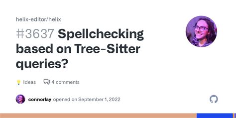 Spellchecking Based On Tree Sitter Queries · Helix Editor Helix