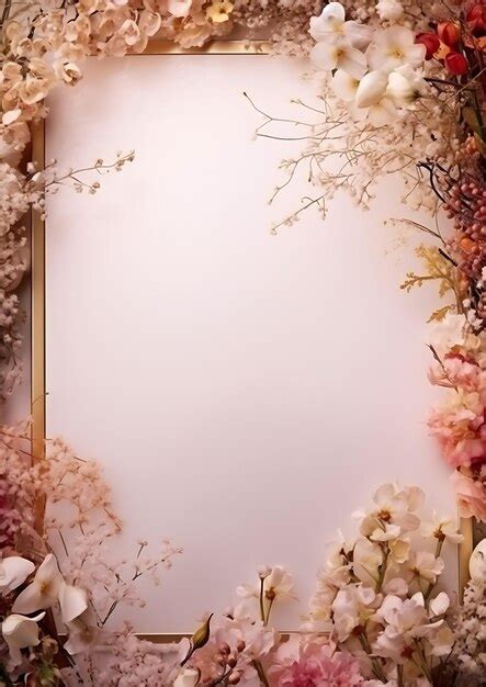 Premium Ai Image Elegant Floral Patterns