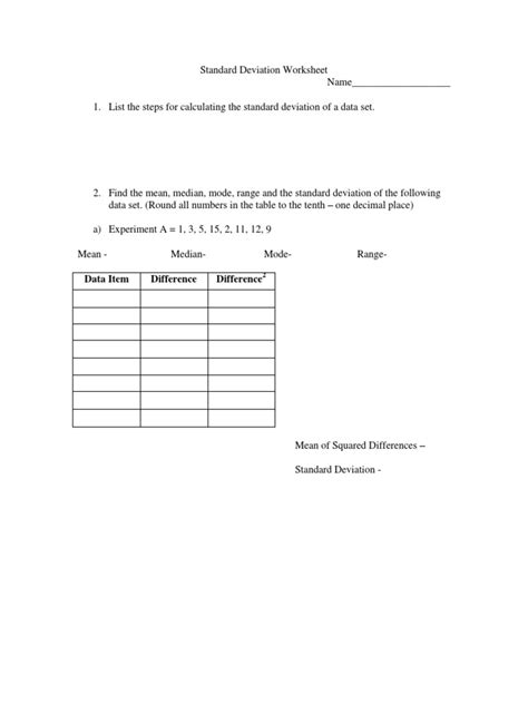 Ict 11 Activity 3 Pdf Mode Statistics Standard Deviation