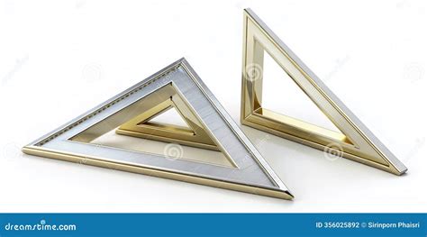 Scalene Triangle Mandala Coloring Page Royalty Free Illustration