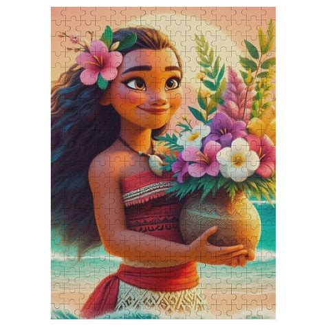 Puzzles for Kids Moana Cartoon Puzzle for Girls Boys Age 6-8 8-10 10-14 Year Old - Colorful ...