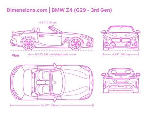 Porsche Taycan Type 9j1 Dimensions And Drawings
