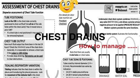 The Essential Guide To Chest Tube Management Everything You Need To