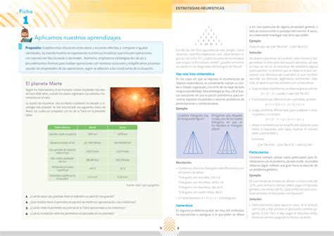 Fichas De Matematicas Tercero De Secundaria Materiales Educativos Para Maestros