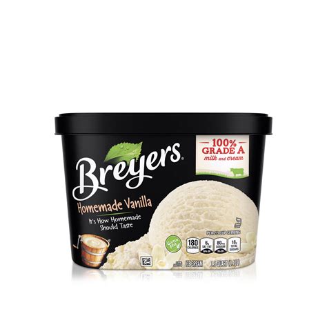 Breyers Homemade Vanilla Ice Cream 360 8g Spinneys المملكة العربية