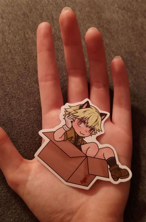 5 Piece Hellsing Schrödingers Cat Vinyl Sticker Etsy