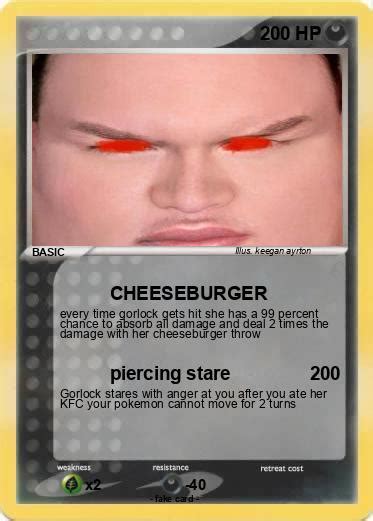 Pokémon Gorlock Cheeseburger My Pokemon Card