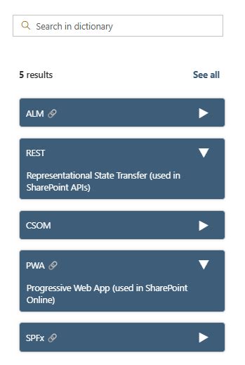 Create A Searchable Dictionary With Pnp Modern Search In Sharepoint