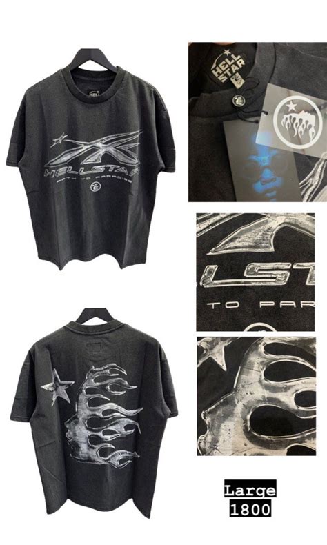 Hellstar Mens Fashion Tops And Sets Tshirts And Polo Shirts On Carousell