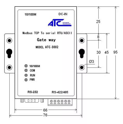 Port Modbus Gateway Shenzhen ATC Technology CO LTD