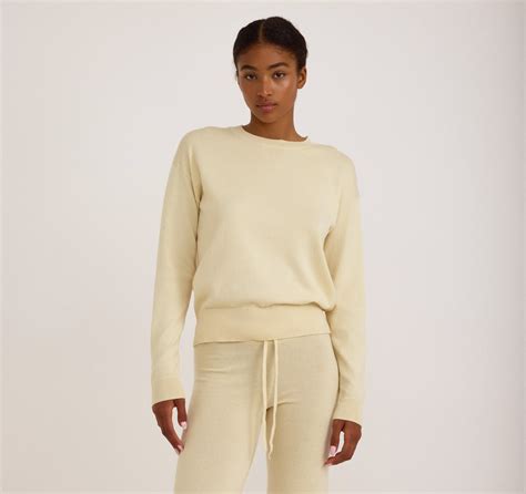 Soft Knit Boxy Crewneck Sweater Only 54 Organic Basics