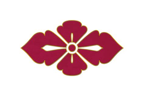 Red Flower Kamon 19866029 Png