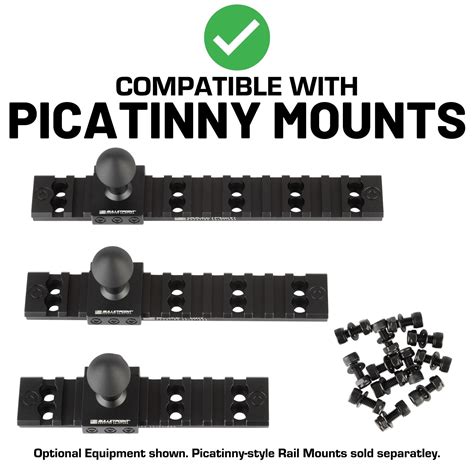 Picatinny Style Rail Hardware Set Allen Bolts Nuts Washers Set Of