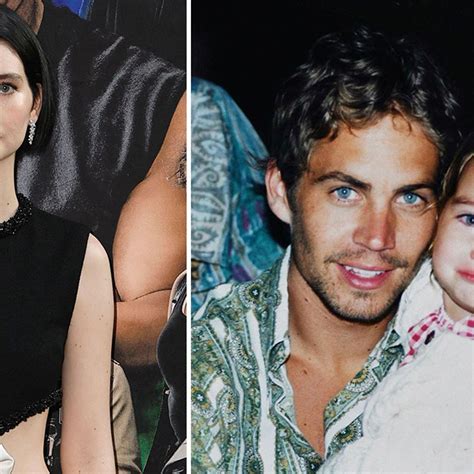 Paul Walker Daughter At Funeral