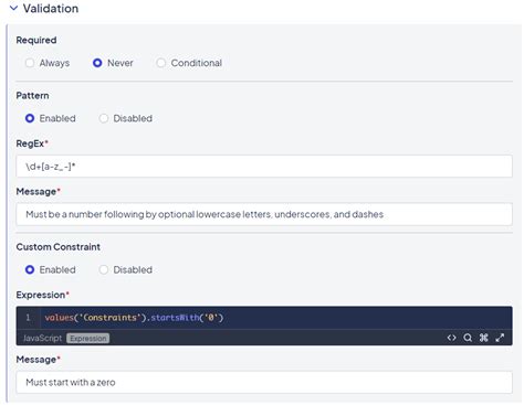 Form Builder Element Settings Integrator Updates