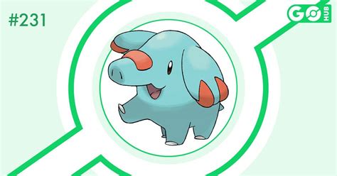 Phanpy Pokémon Go Melhor Conjunto De Ataques Contra Ataques Pc Máximo And Estatísticas