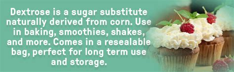 Unpretentious Dextrose Sugar Substitute Natural