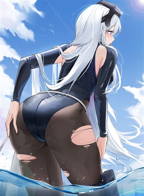 Qing Wu Enterprise Azur Lane Enterprise Diving Under Blue Skies