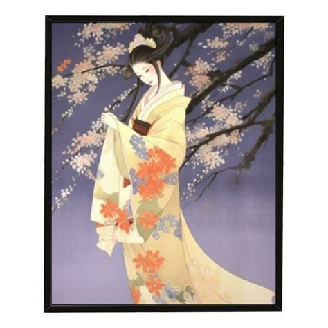 Traditional Japanese Geisha Art