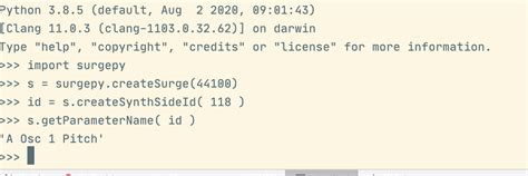 Python Bindings · Issue 3448 · Surge Synthesizersurge · Github