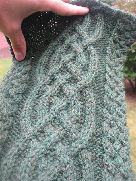 Ravelry Celtic Cable Scarf By Vanessa Lewis Aran Knitting Patterns