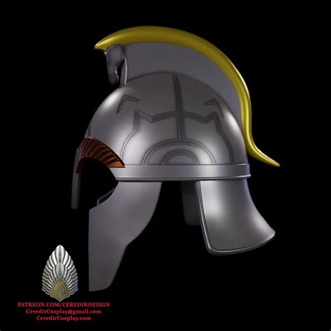 🪖 Haleth Rohan Helmet Lord Of The Rings 3d Digital Download・ 3d File