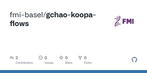 GitHub Fmi Basel Gchao Koopa Flows