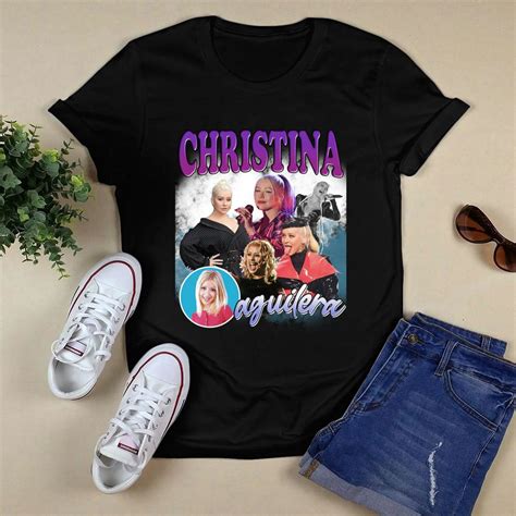 Christina Aguilera Singer T Shirt Lesgusa