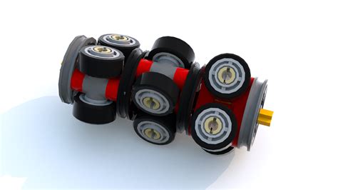 Lego Moc Omni Wheel V By Kueden Rebrickable Build With Lego