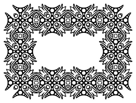 Premium Vector Beautiful Monochrome Illustration With Abstract Black
